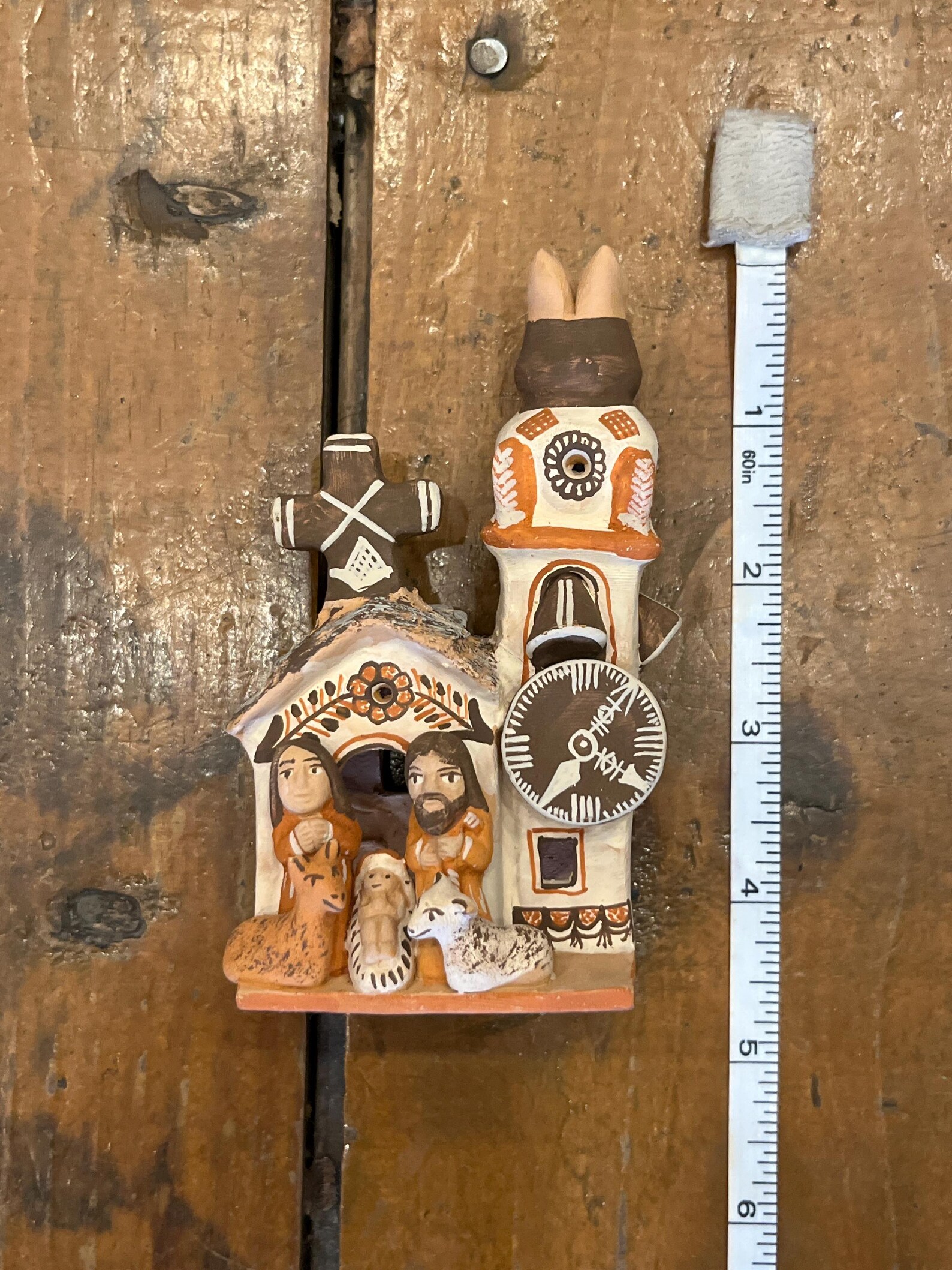 Various Unique Handcrafted Ceramic & Carved Nativity Figurine and ...