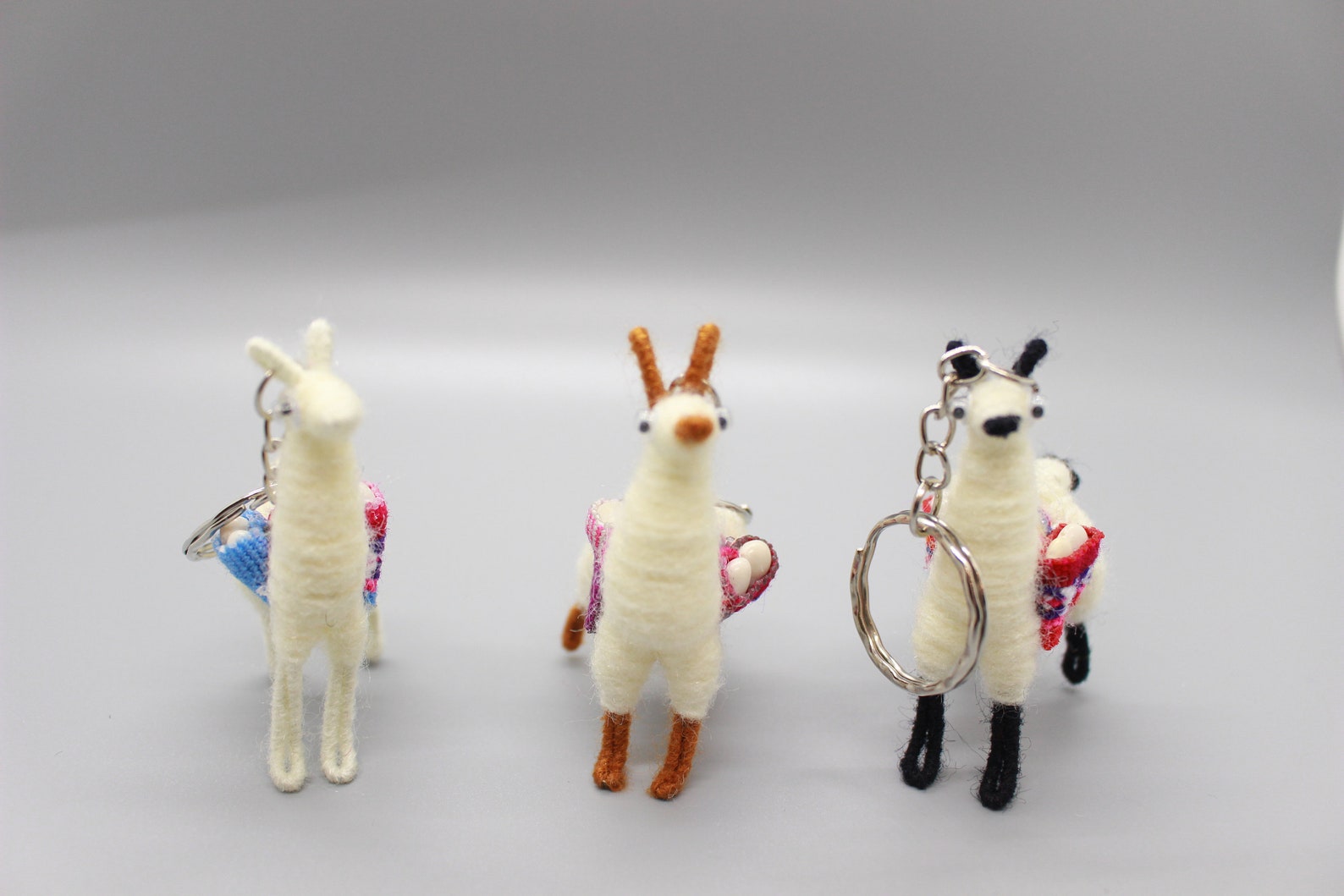 Fair Trade Llama Key Chains Keychain Charms Accessories for - Etsy