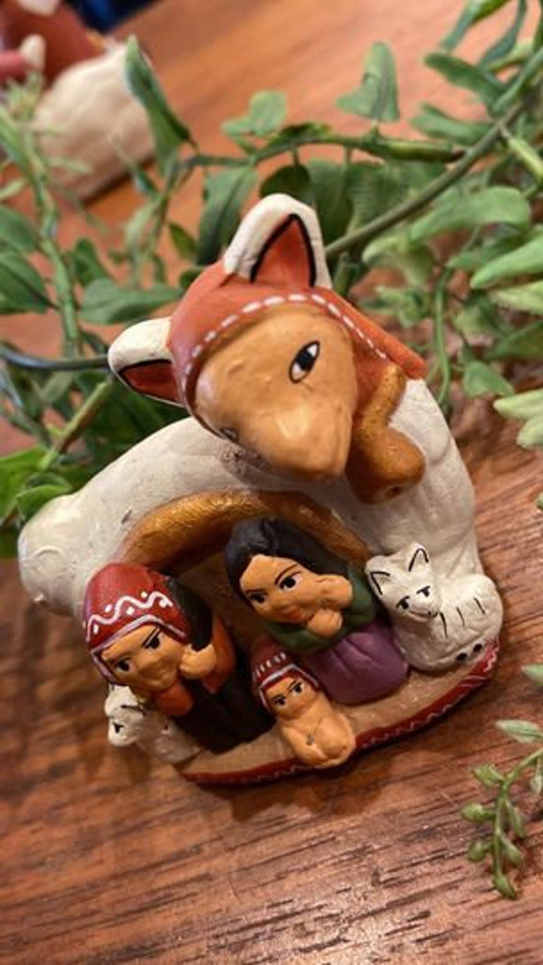 Handcrafted Unique Nativity Crèche Christmas Holiday Sets Décor ...