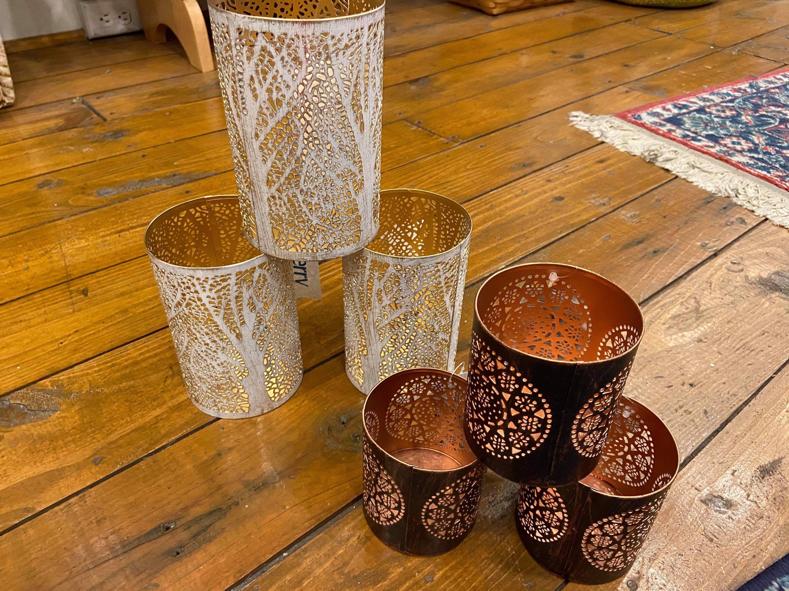 Handcrafted Intricately Detailed Metal Lanterns Hurricanes - Etsy