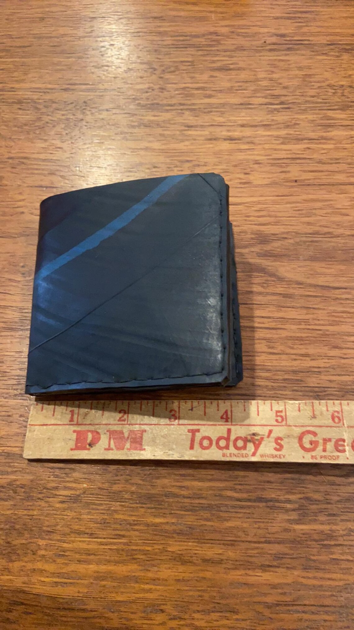 Recycled Black Rubber Tire Wallet Billfold Fair Trade From - Etsy