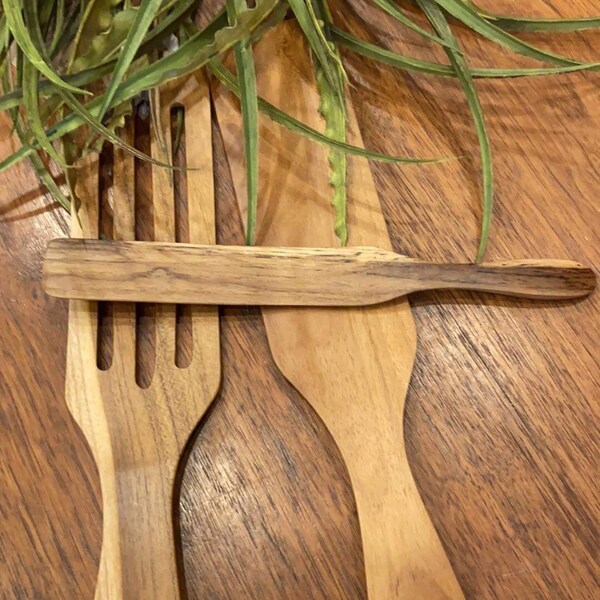 Wooden Spurtle - Etsy