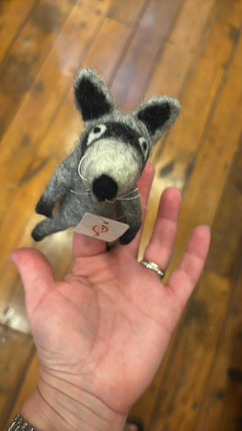 Handmade 100% Wool Finger Puppets, Fair Trade Nepal, Horse Donkey ...
