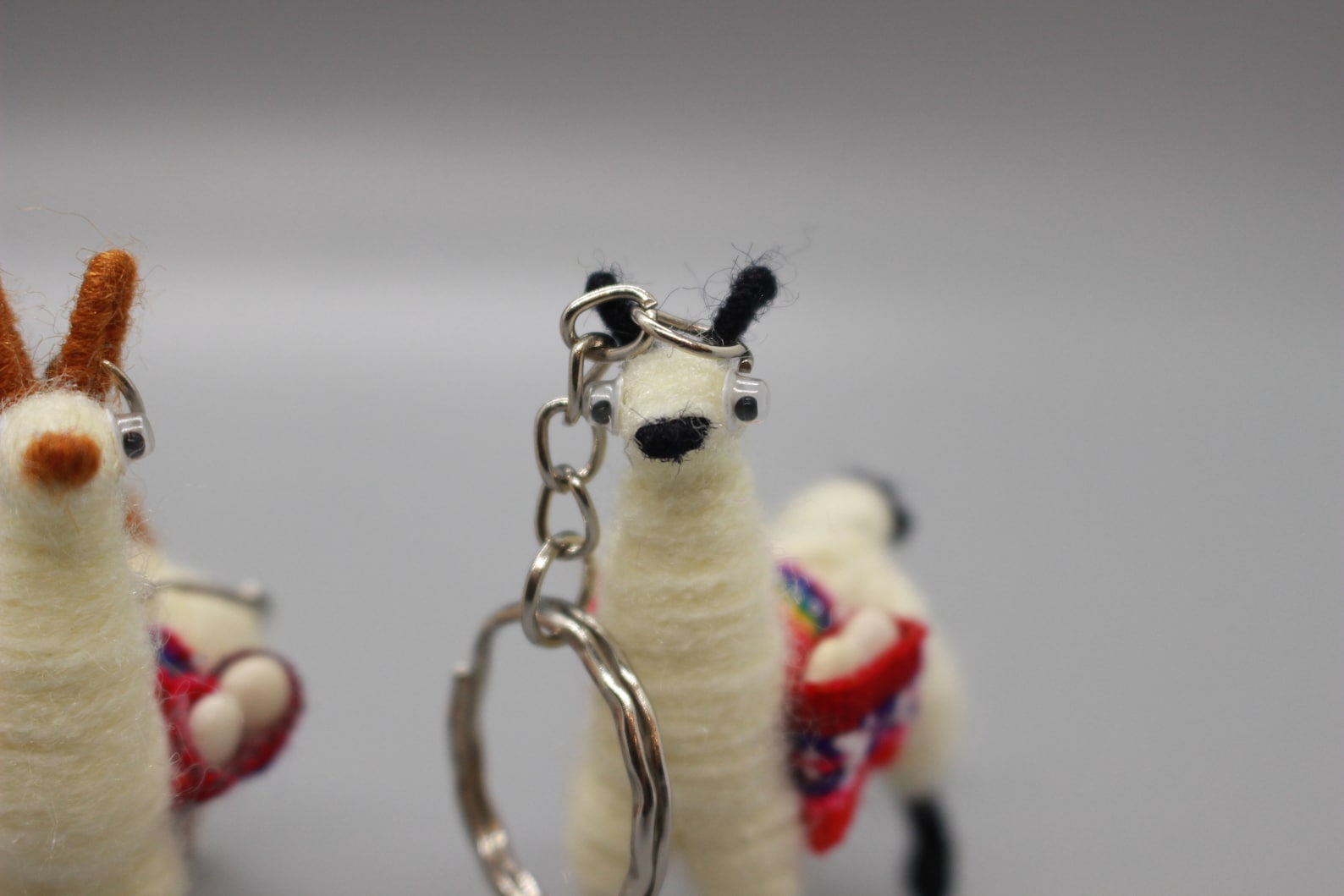 Fair Trade Llama Key Chains Keychain Charms Accessories for | Etsy