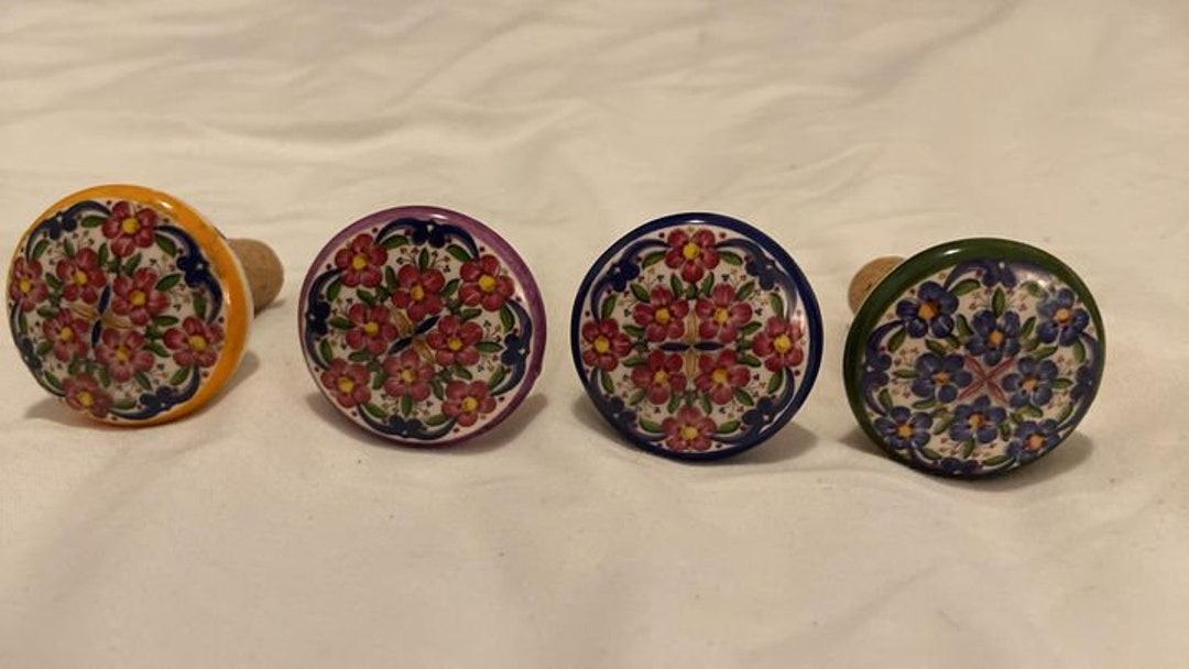 Hand-crafted Ceramic Wine Bottle Stoppers Cork Corks, Fair Trade From ...
