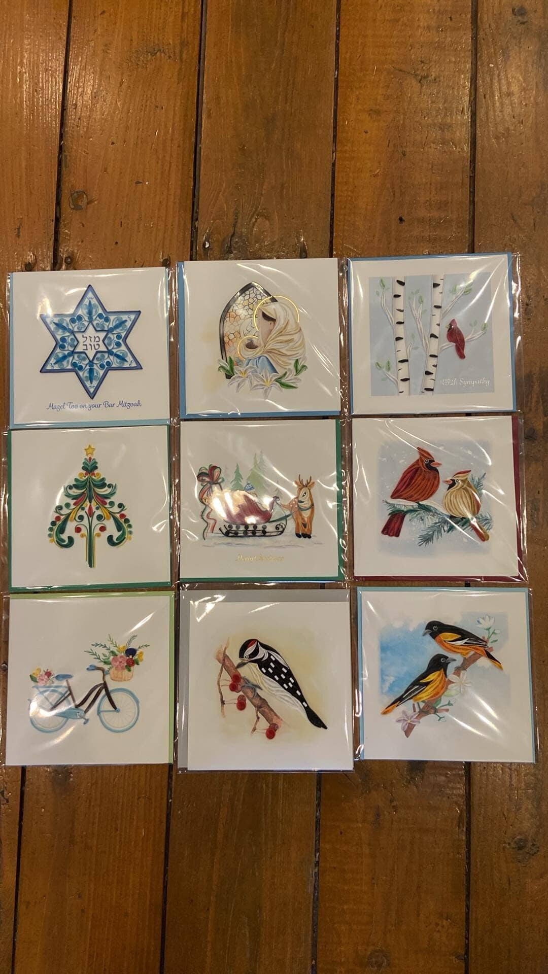 Handmade Paper Quilling Bird Greeting Cards 6.25x6, Fair Trade Vietnam ...