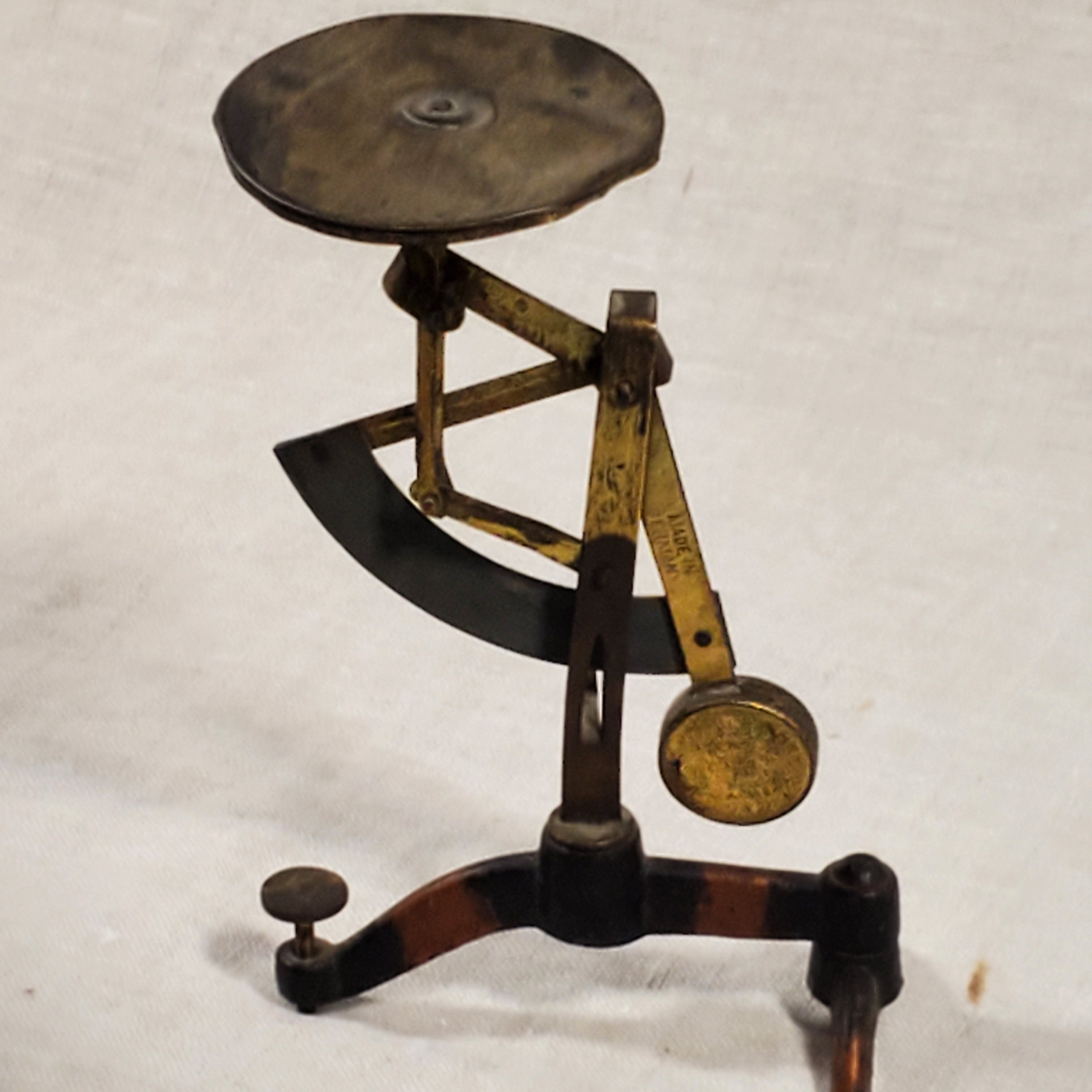 Antique Brass Postal Scale Circa 1920 - Etsy
