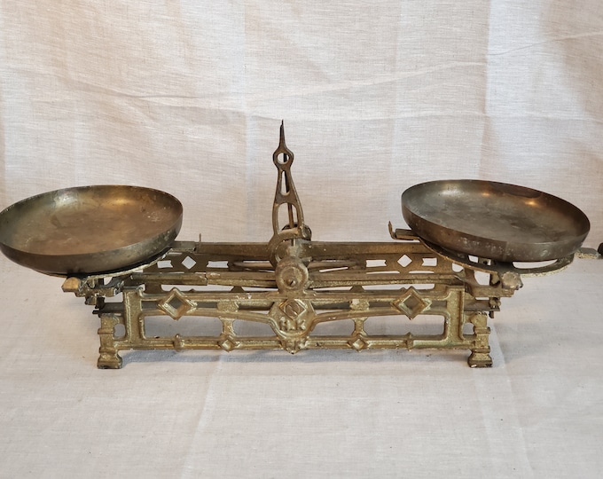 Antique Mercantile Cast Iron Weight Scale Wage and Balance1740a - Etsy