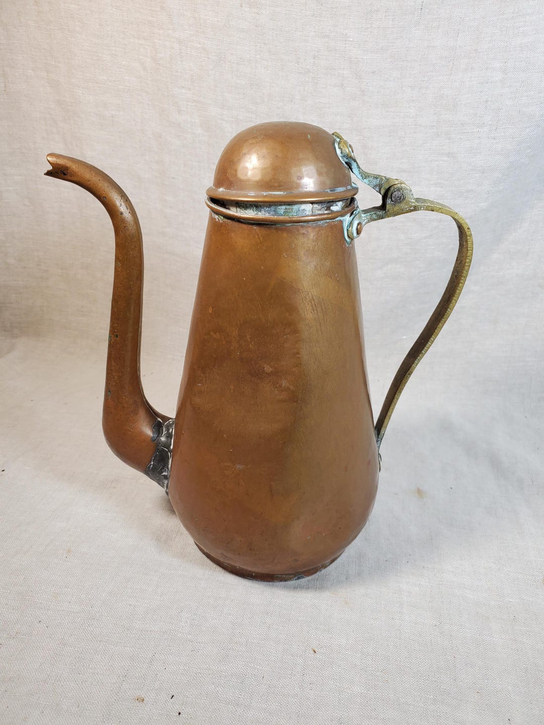 Farmhouse Solid Copper Coffee Pot Kitchen Decor (2043) - Etsy