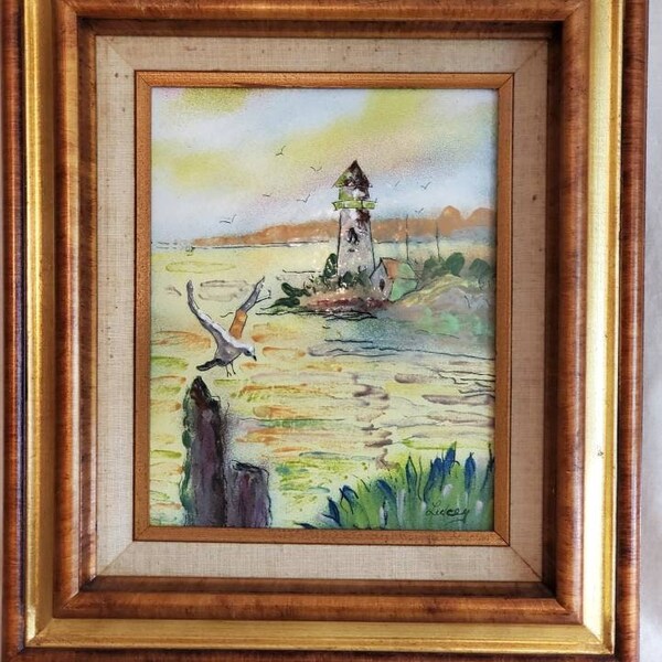 Enamel Painting - Etsy