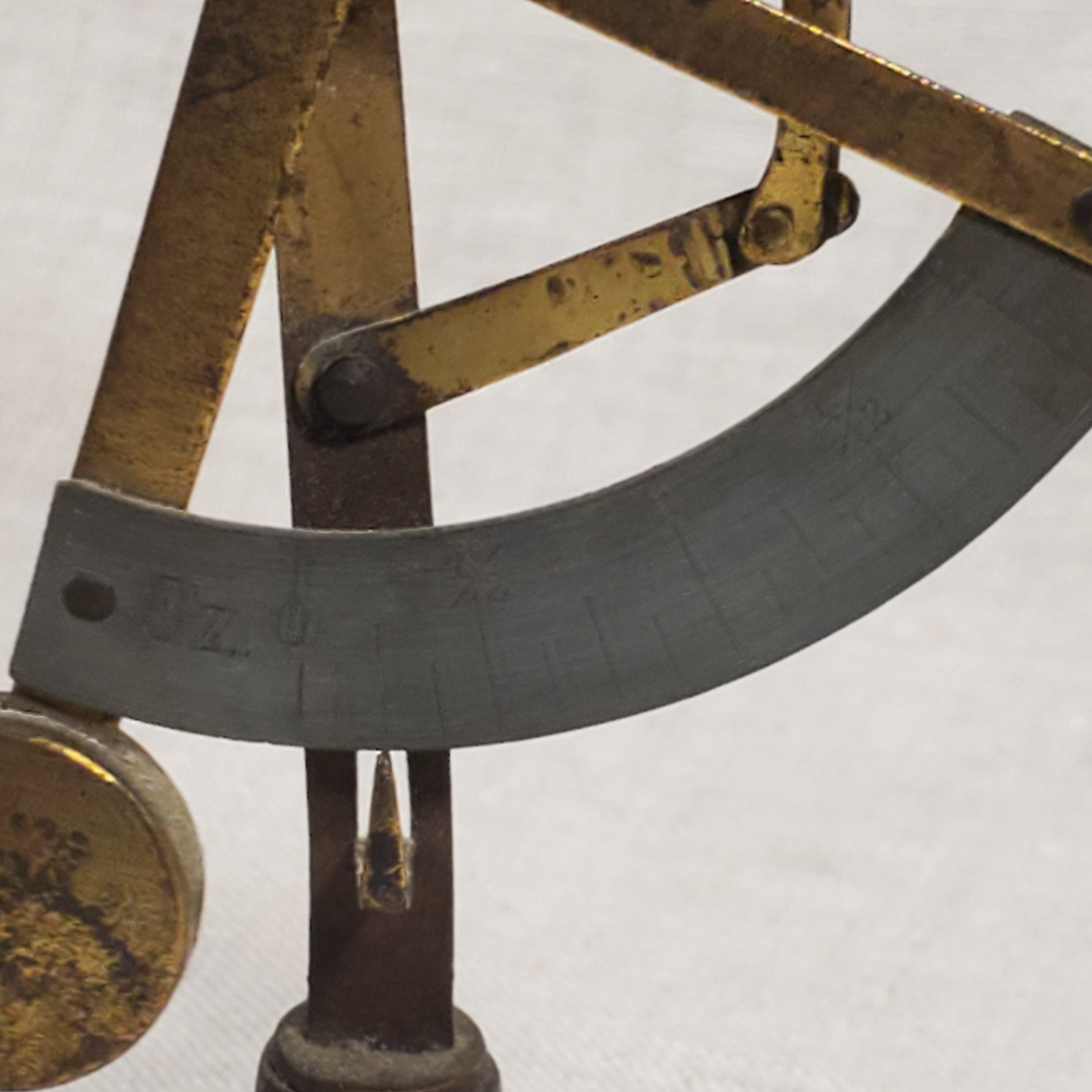 Antique Brass Postal Scale Circa 1920 - Etsy
