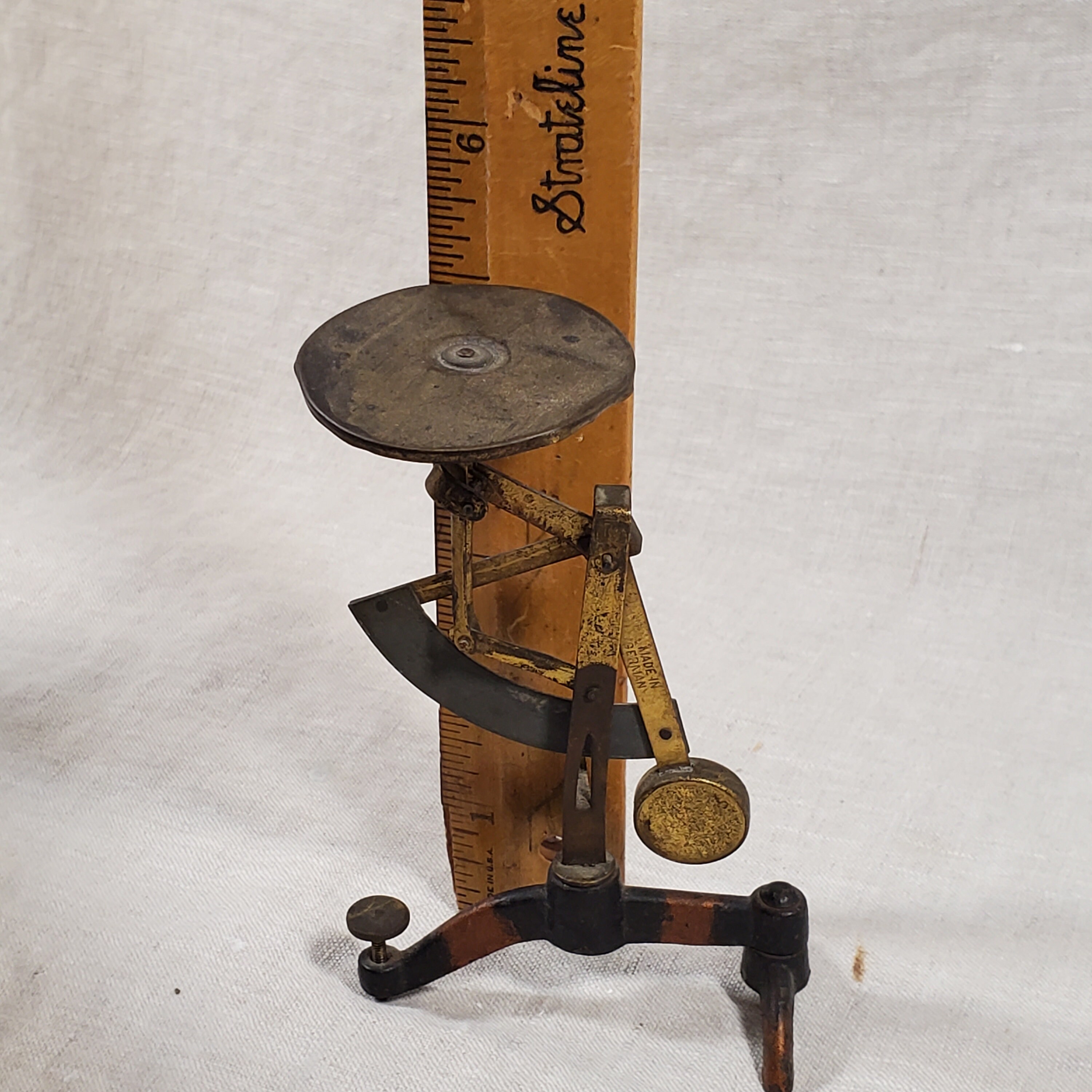 Antique Brass Postal Scale Circa 1920 - Etsy