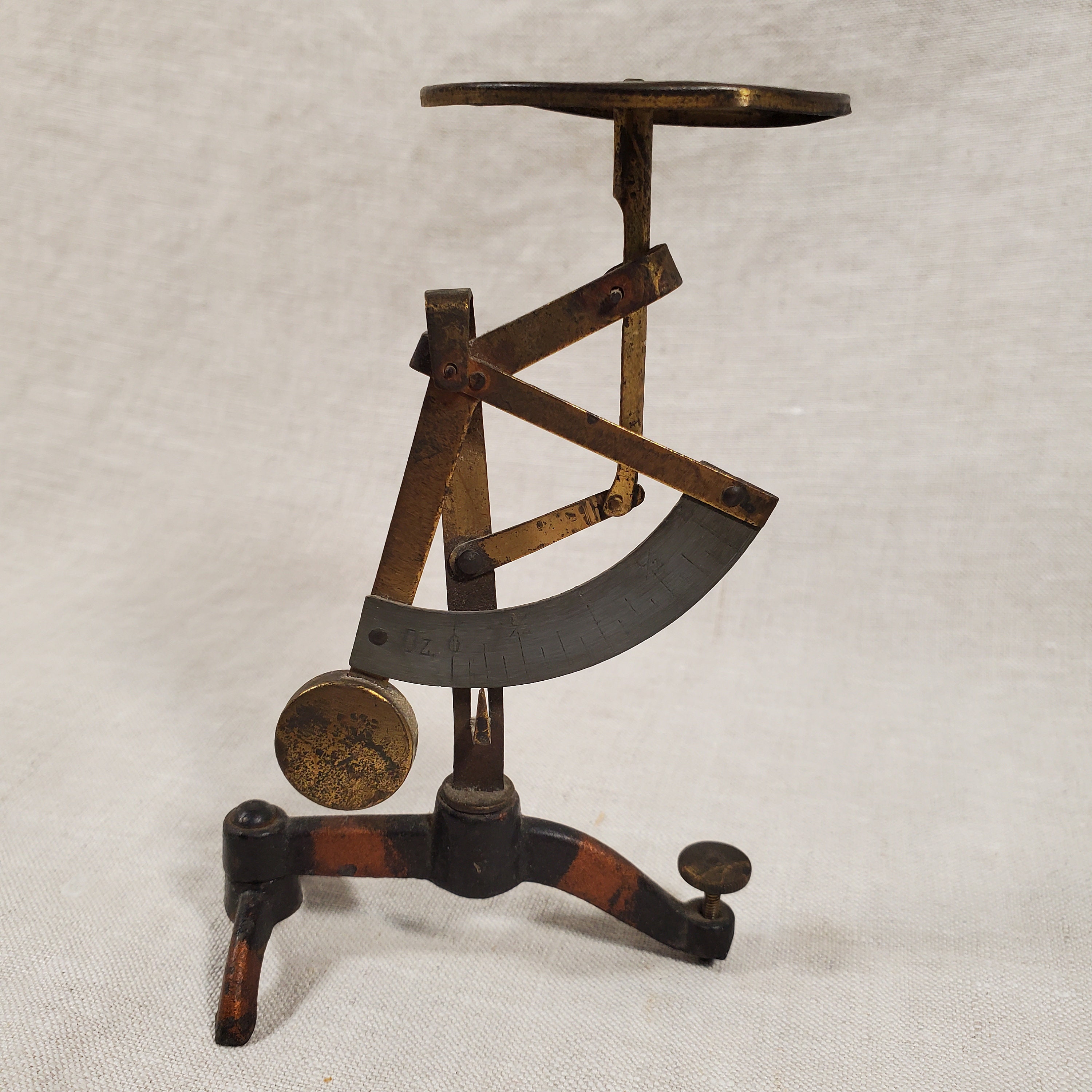 Antique Brass Postal Scale Circa 1920 - Etsy