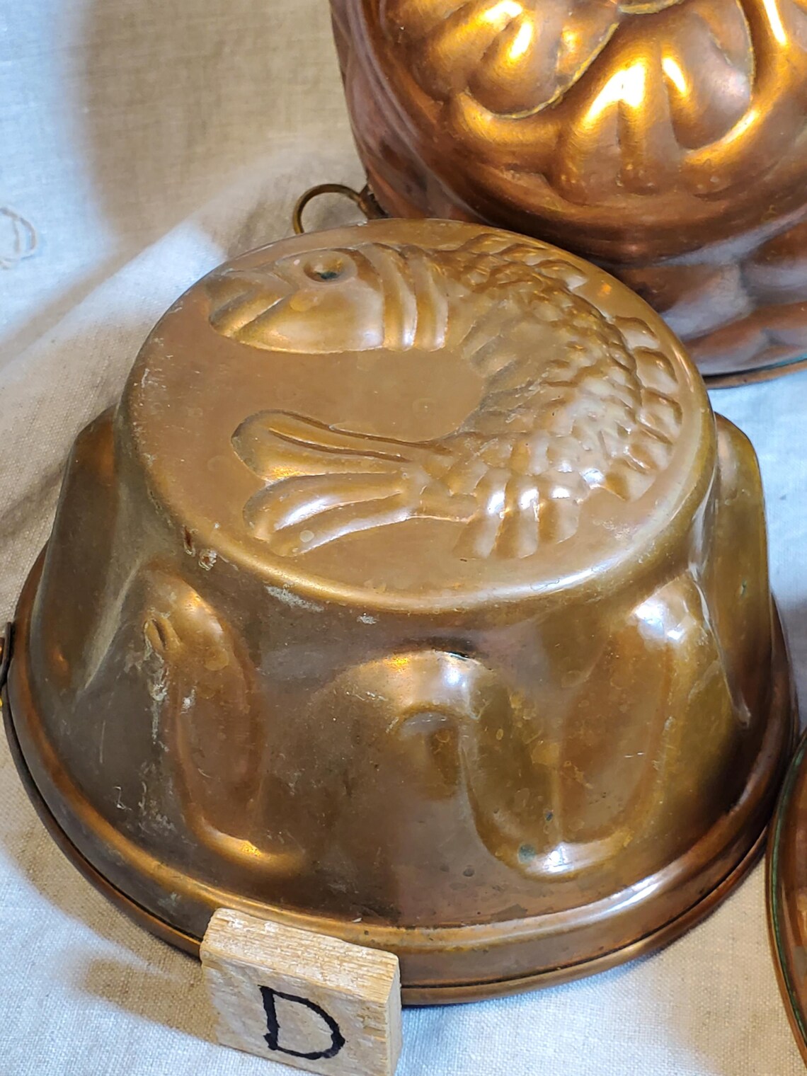 Vintage Copper Farmhouse Molds (2109) - Etsy