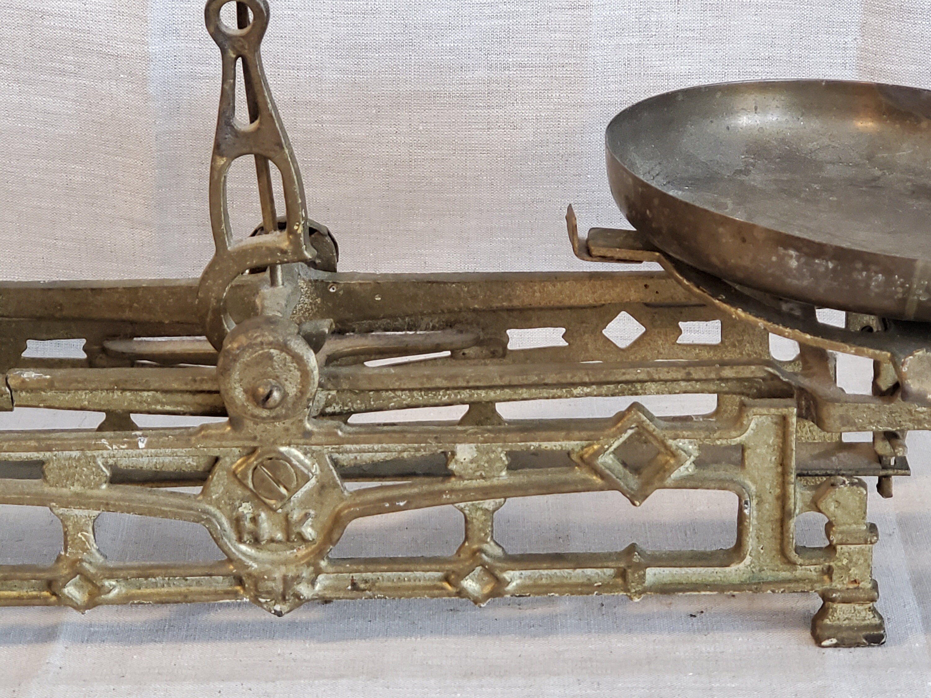 Antique Mercantile Cast Iron Weight Scale Wage and - Etsy