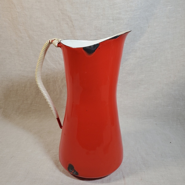 Enamel Pitcher - Etsy