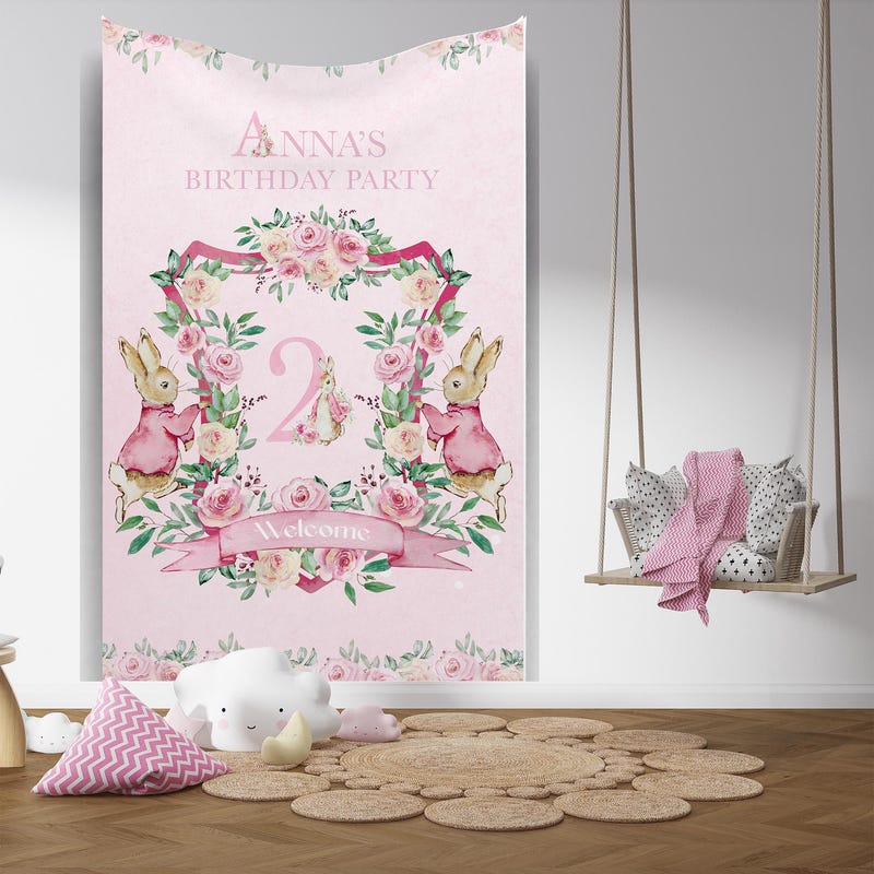 Peter Rabbit Backdrop - Etsy