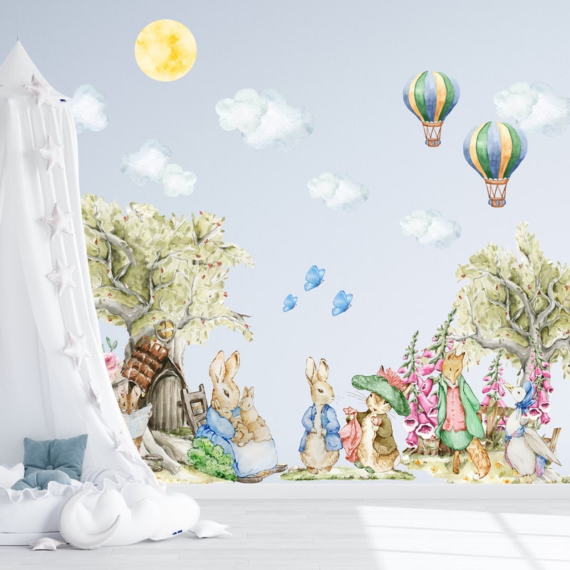 Purple Rabbit Stickers - Etsy