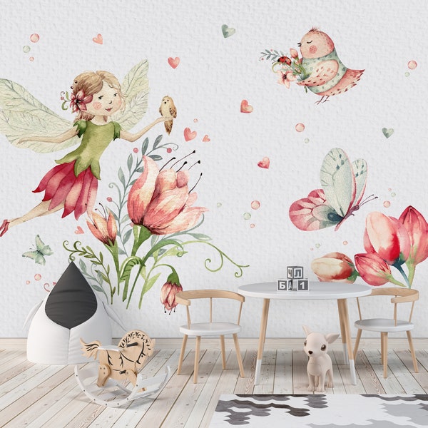 Fairy Wall Decal - Etsy