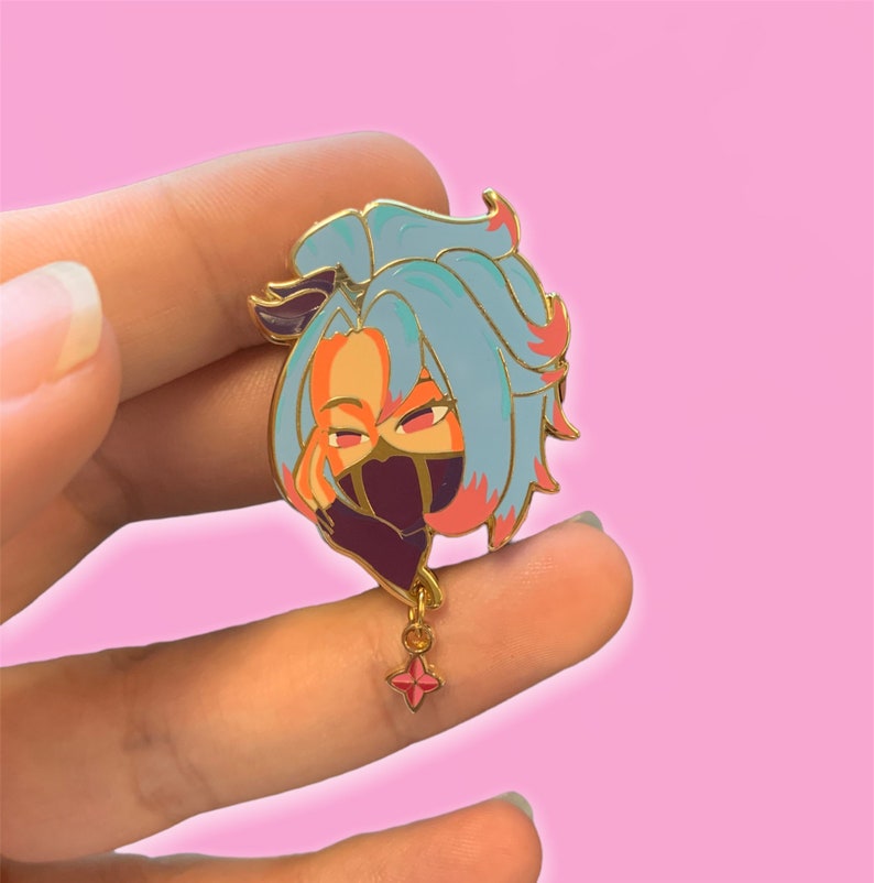Star Guardian Akali Hard Enamel Pin Kawaii Enamel Star Guardian League ...