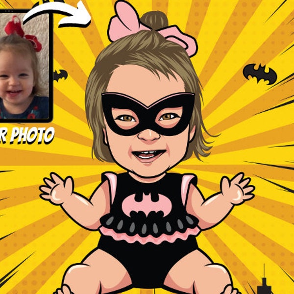 Batgirl Baby Shower - Etsy
