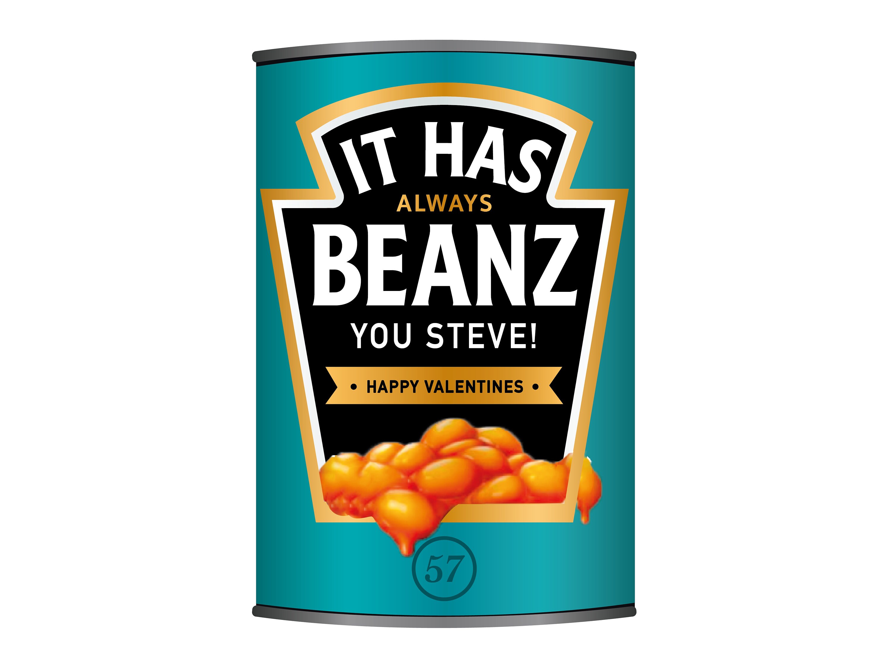 Heinz Beanz Impresión Personalizada - Etsy España
