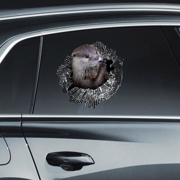 Otter Decal - Etsy