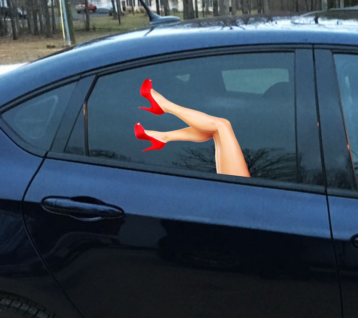Car Sticker Girls Legs Ledy Legs Sexy Woman Decal Sticker Car - Etsy