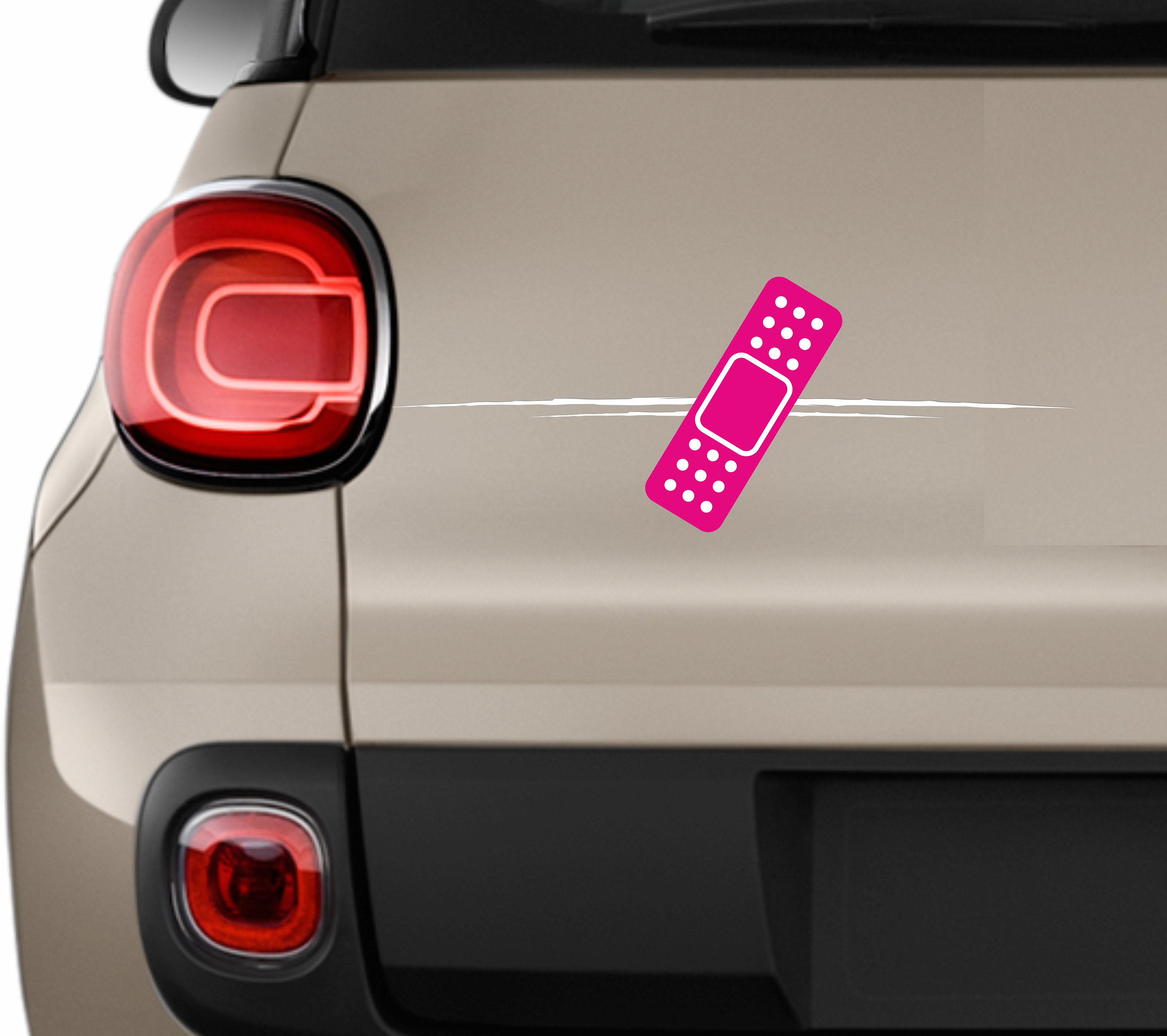 Help Sticker Band Aid Car Color Car Sticker Window Broken Art - Etsy