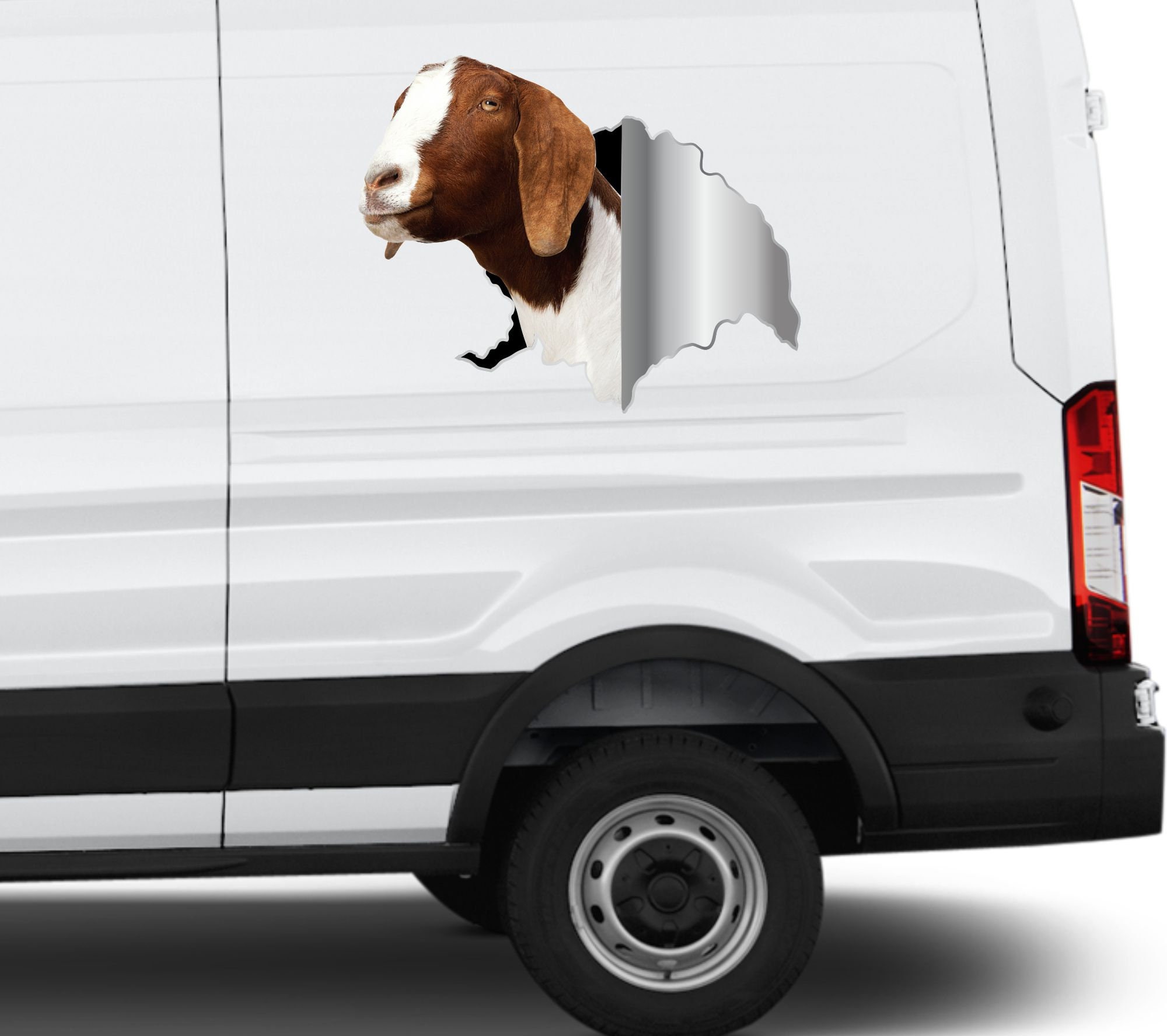 Goat Sticker Goat Decal Goat Decor Window Goat Animals Goat - Etsy