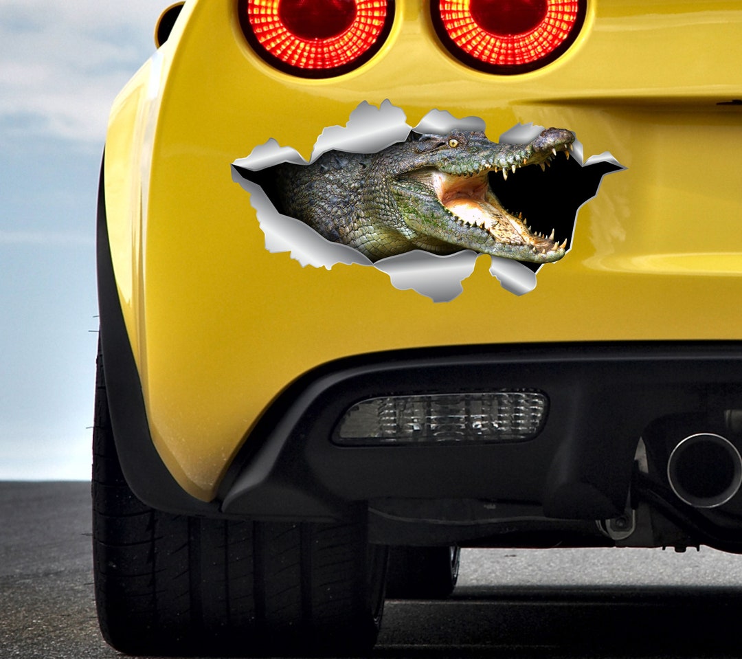 Crocodile Sticker Car Sticker Alligator Sticker Car Decoralligator ...
