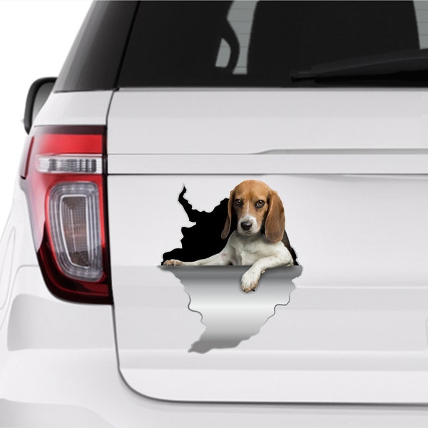 Beagle Window Decal - Etsy