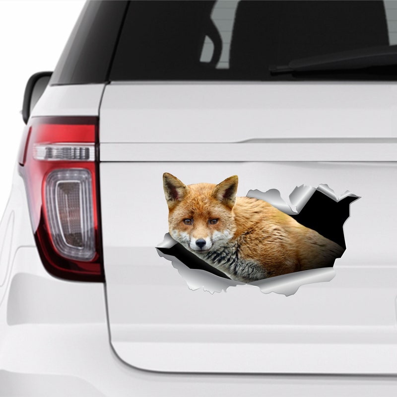 Fox Decal - Etsy