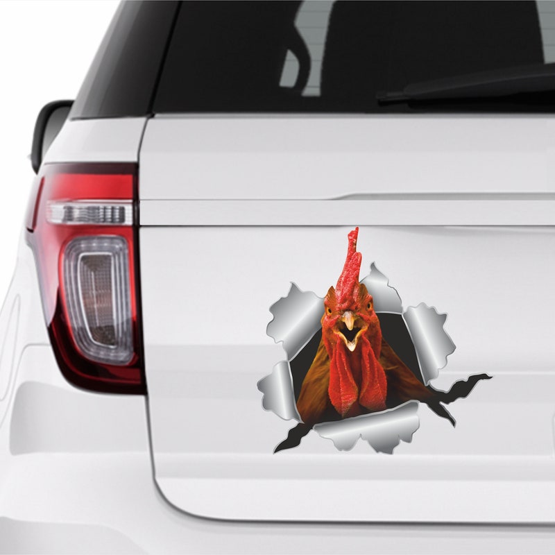 Rooster Decals - Etsy