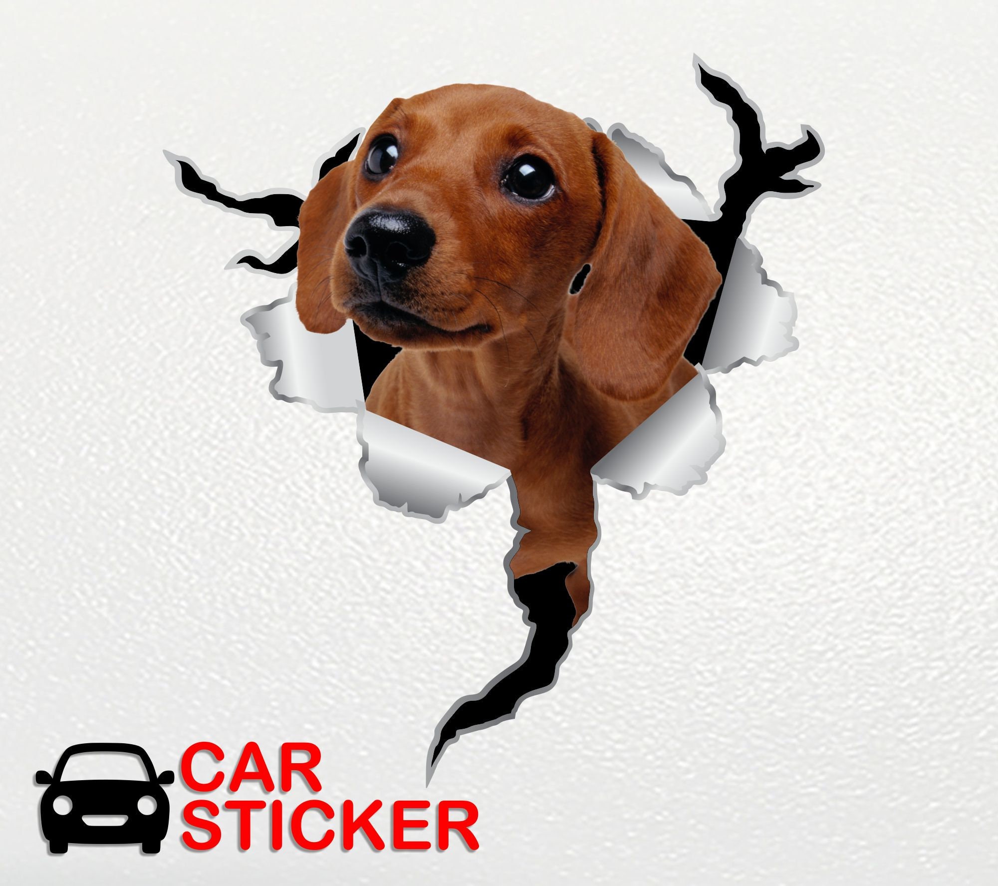 Bumper Sticker Dog Dachshund Car Stickers Dachshund Dachshund Mom Dog ...