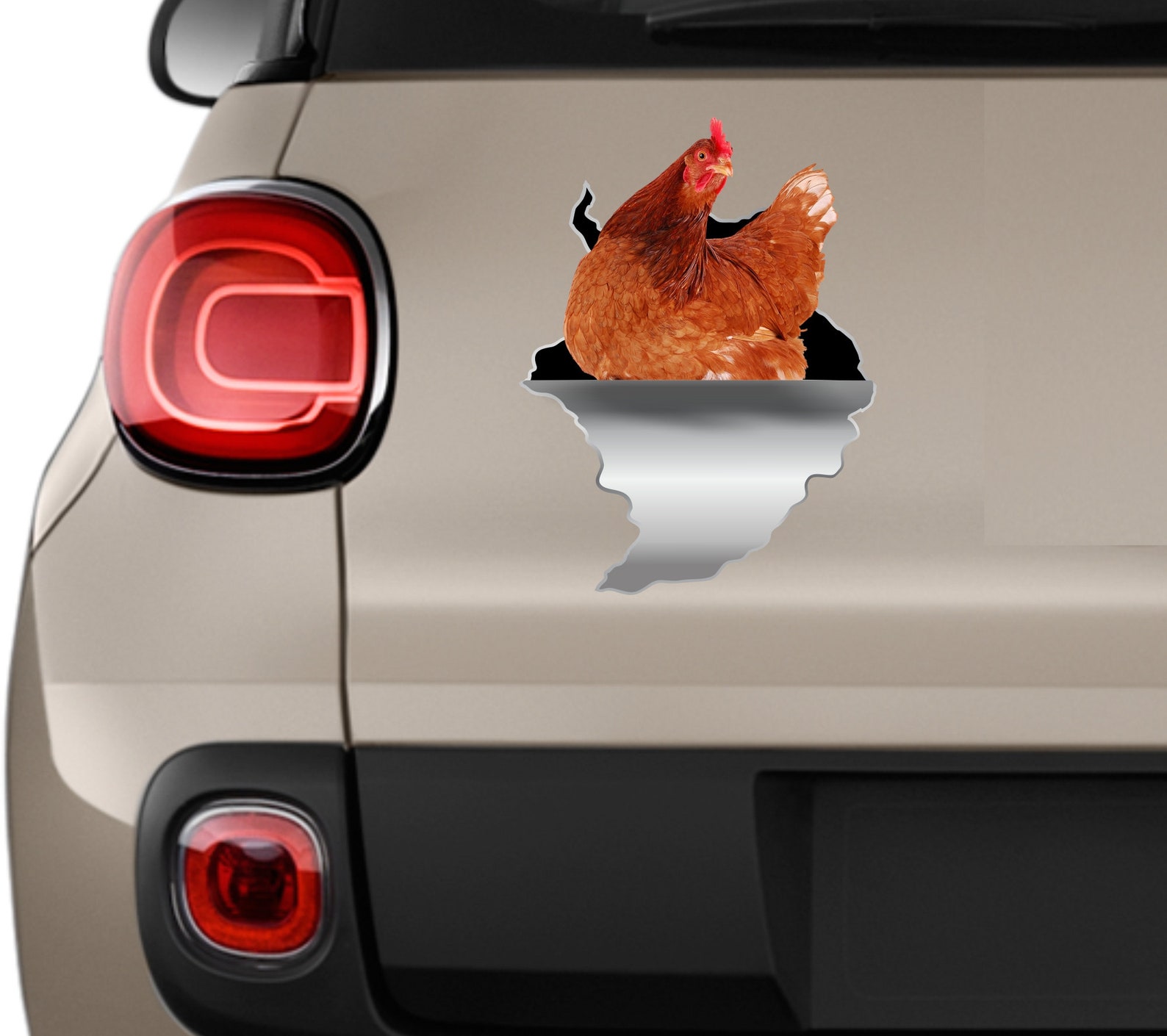 Hen Stickers Chicken Sticker Сock Sticker Rooster Sticker Car - Etsy