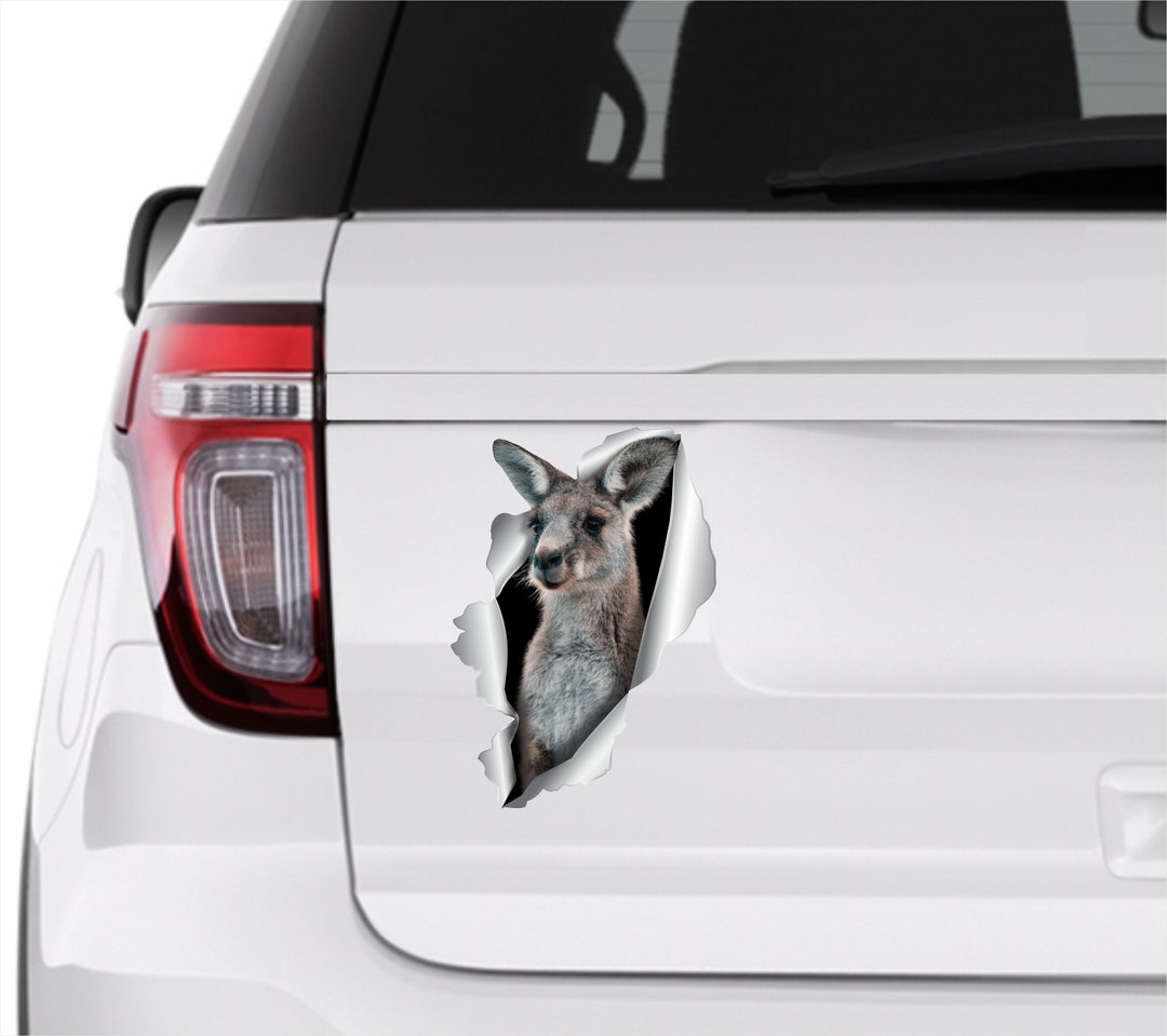 Wallaby Sticker Kangaroo Sticker Car Sticker Wallaby Sticker Wallaroo ...