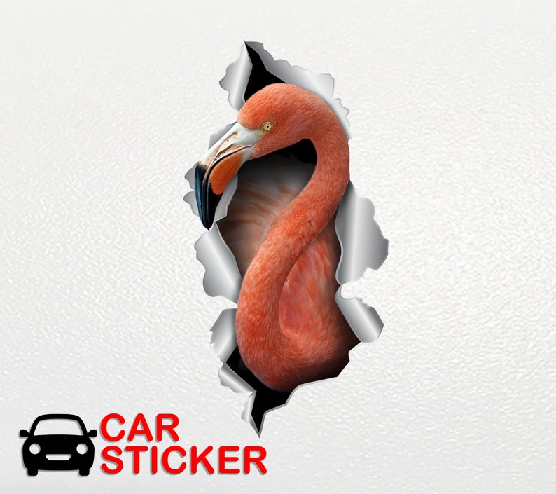 Flamingo Aufkleber Flamingo Auto Aufkleber Auto Sticker Pink Flamingo ...