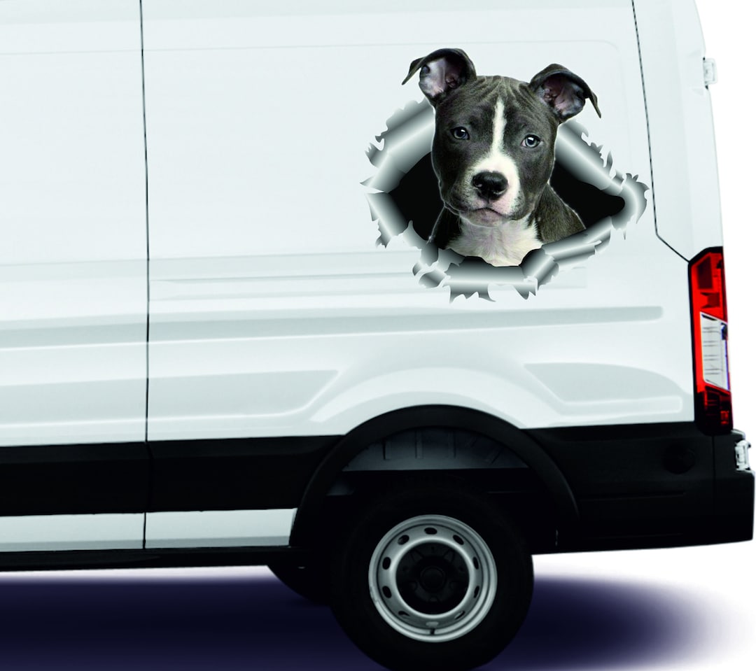 Car Stickers Gift American Bully 3D Decal American Bulldog Bully Decal ...