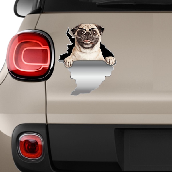 Pug Sticker - Etsy