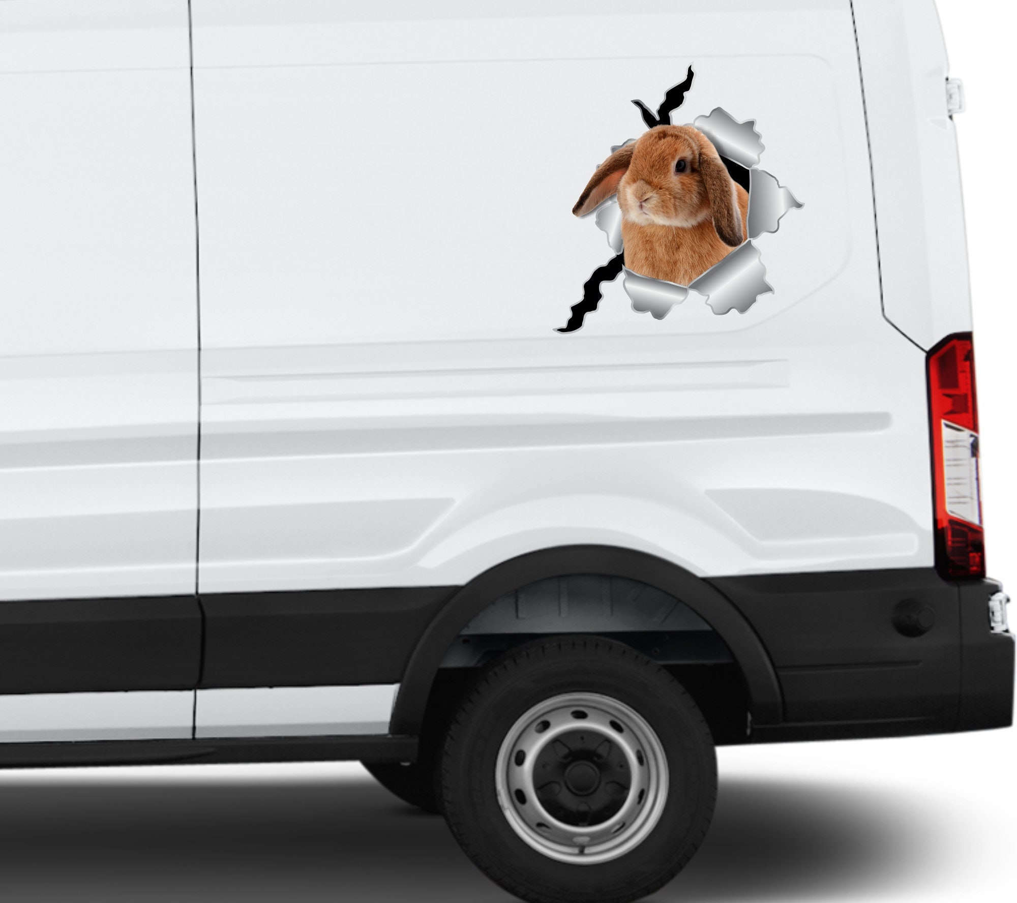 Bunny Stickers Car Sticker Rabbit Stickers Rabbit Decal Bunny - Etsy