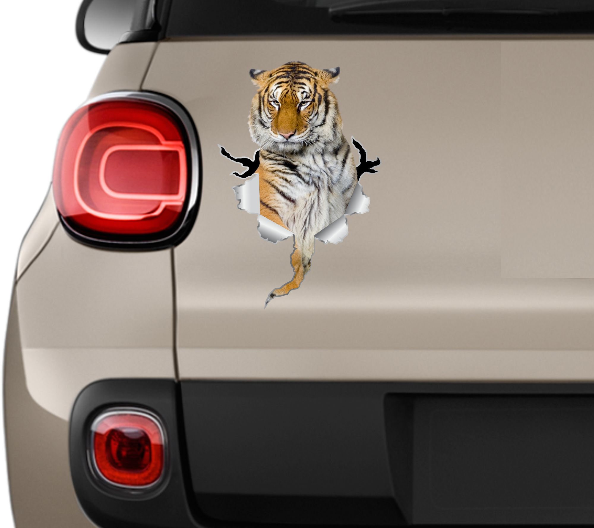 Car sticker Tiger sticker Wild animals decal Tiger decal Water - Etsy 日本