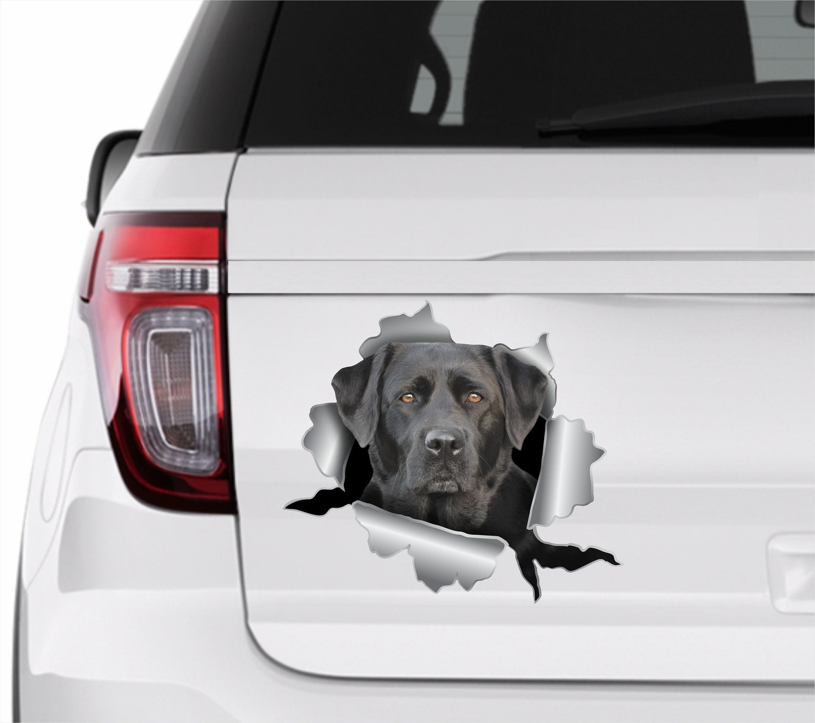 Black Labrador Decal Labrador Sticker Car Sticker Labrador - Etsy
