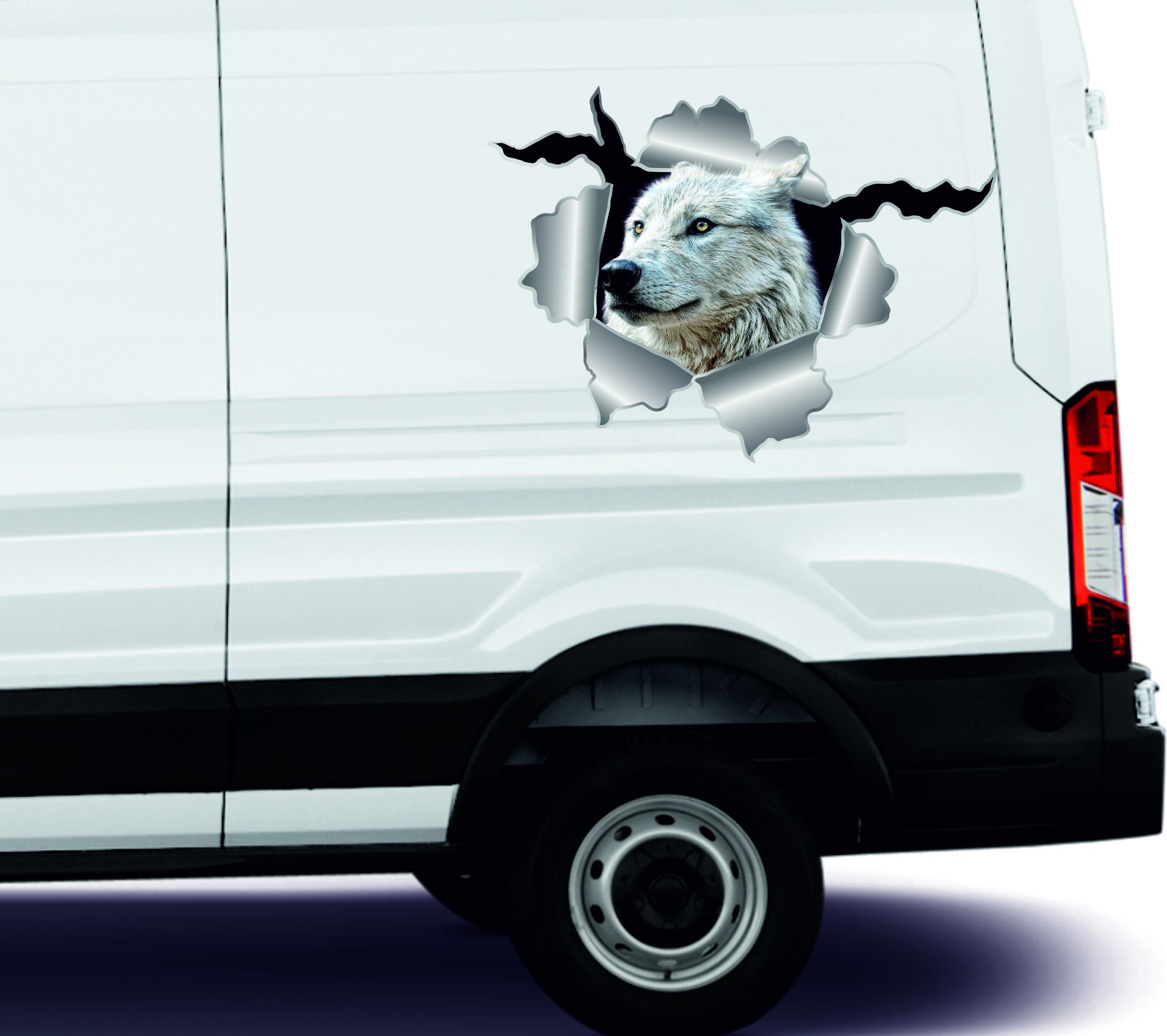 Wolf sticker Car stickers Wolf decal Animal sticker Howling | Etsy