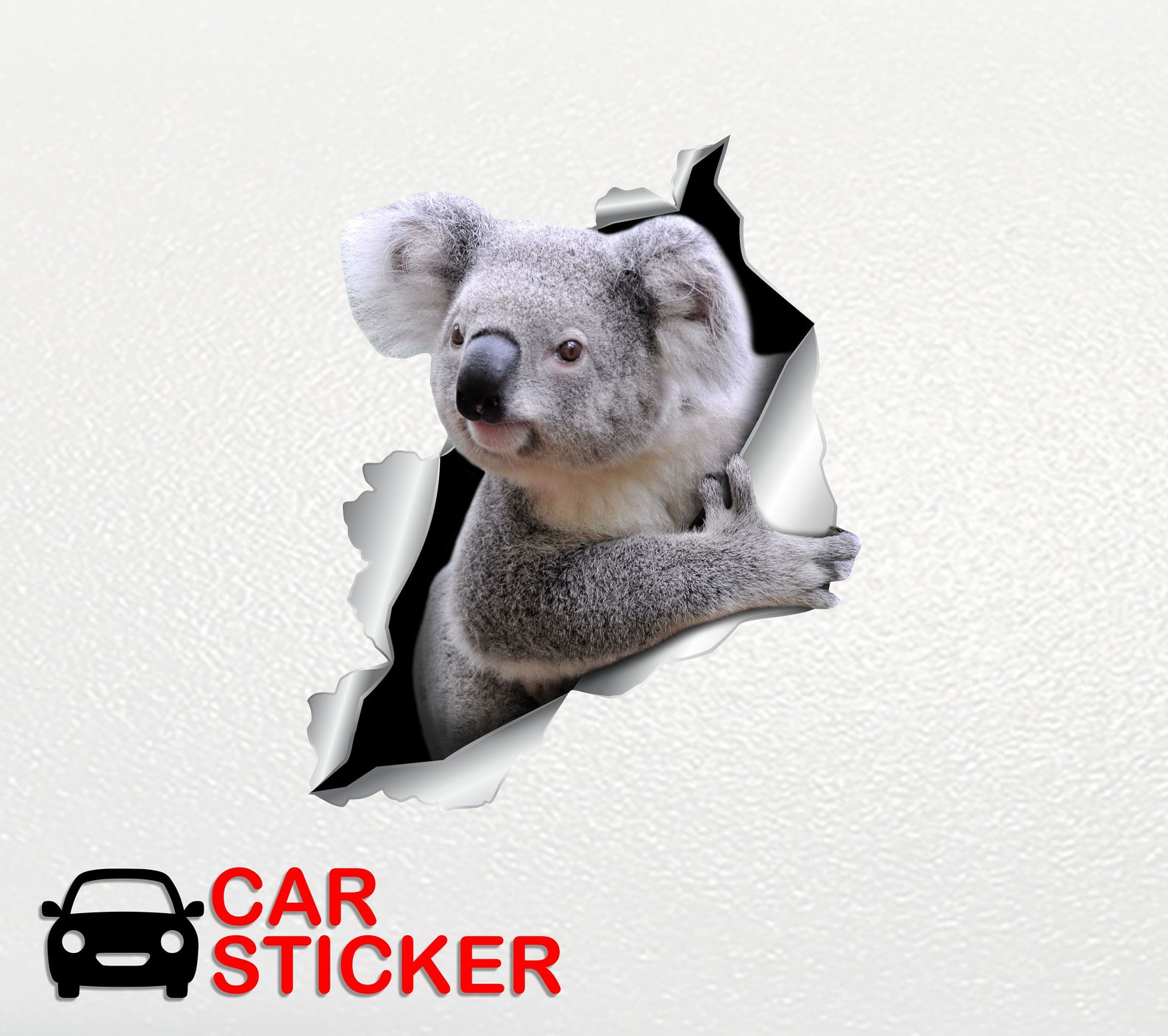 Car Sticker Koala Car Decal Animals Sticker Koala Decal Koala - Etsy