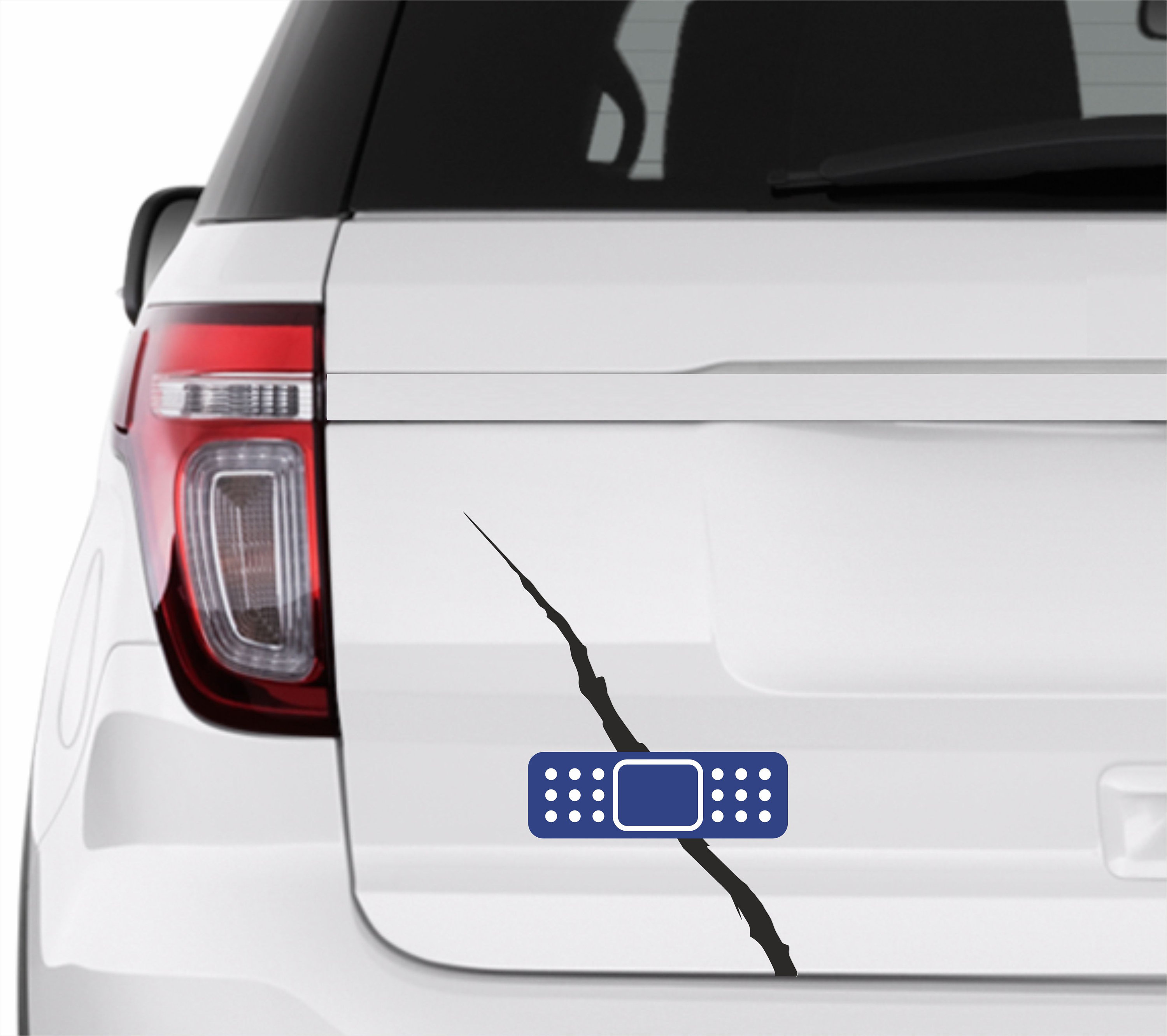 Help Sticker Band Aid Car Color Car Sticker Window Broken Art - Etsy