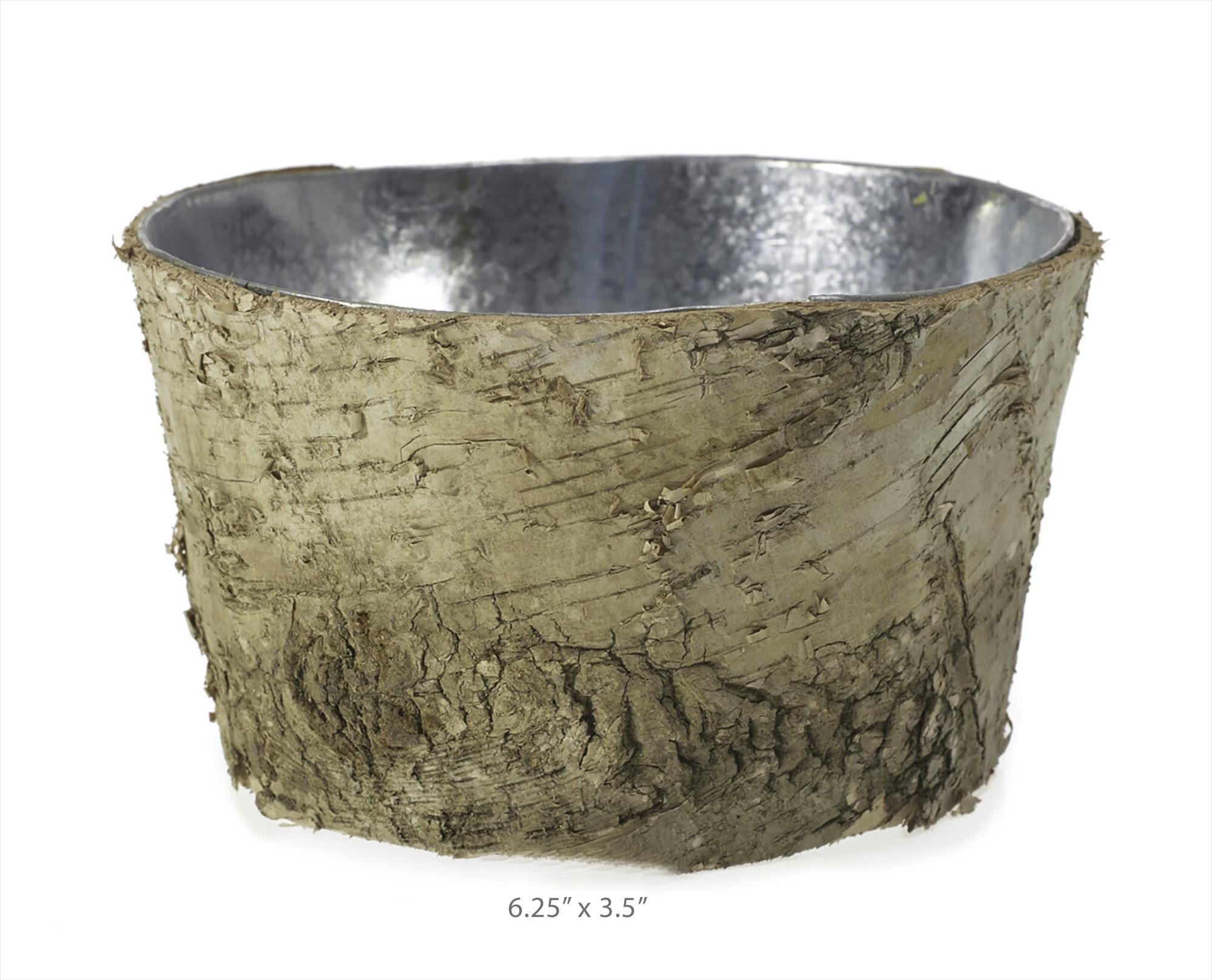 9 Sizes, Birch Centerpiece, White Birch Planter, Planter Pot, Cache Pot ...