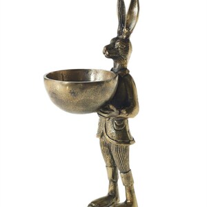 Deer, Hare or Fox Candy Dish, Christmas Candy Dish, Brass Candy Dish ...