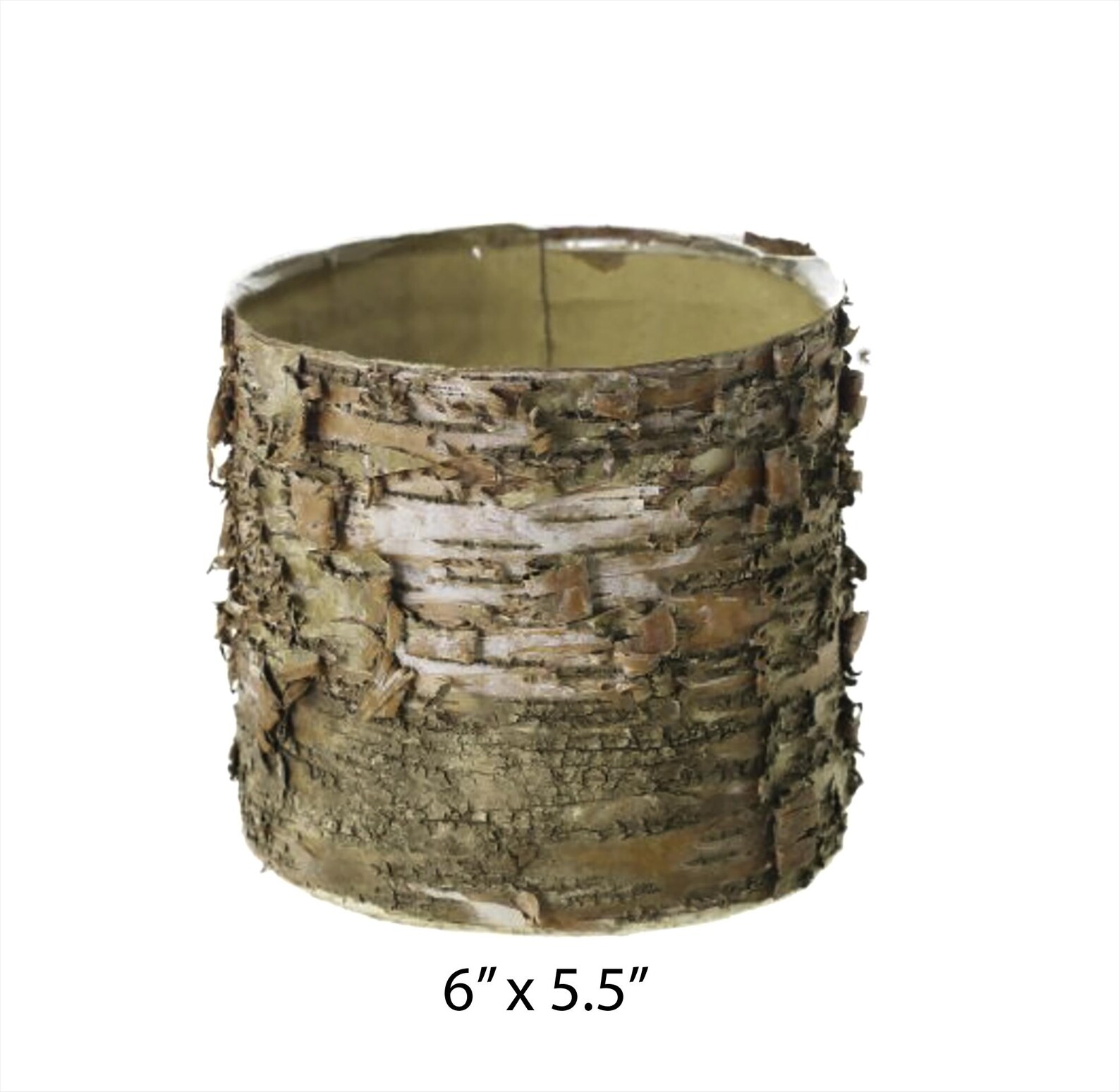 White Birch Bark Planter, Christmas Floral Decor - Etsy