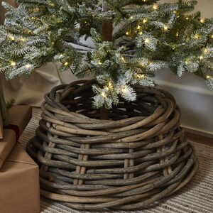 Wood Tree Collar, Wood Tree Skirt, Tree Skirt, Christmas Decorations ...